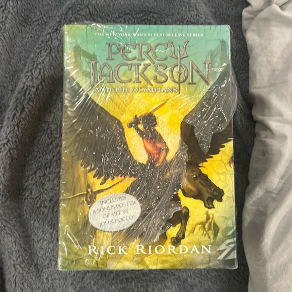 Other | Percy Jackson And The Olympians Five Book Series Nwt | Poshmark